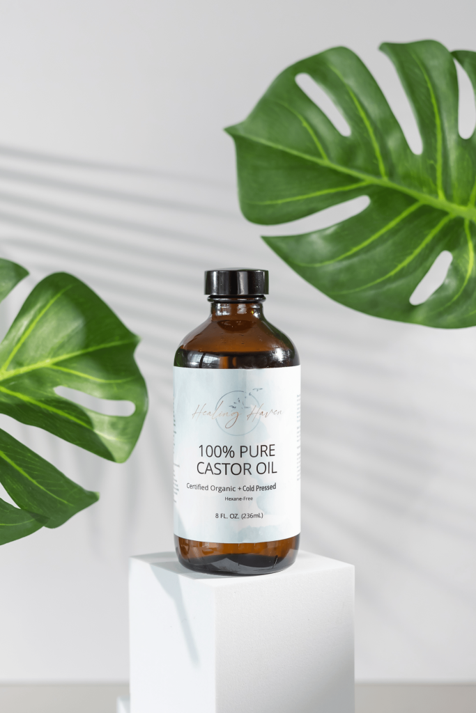 Castor Oil 8oz | Healing Haven | 100% Pure & Organic